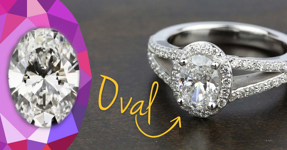 Oval Cut Diamonds | Diamond Shapes